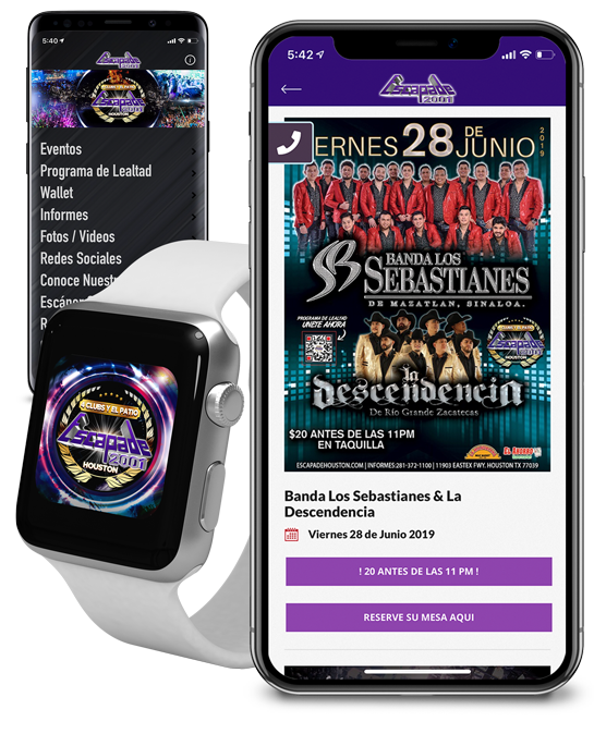 Escapade Houston - APP