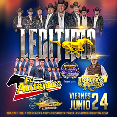 Legitimo, La Autentica, Leandro Rios & Nico y Los Insolitos en Houston ...