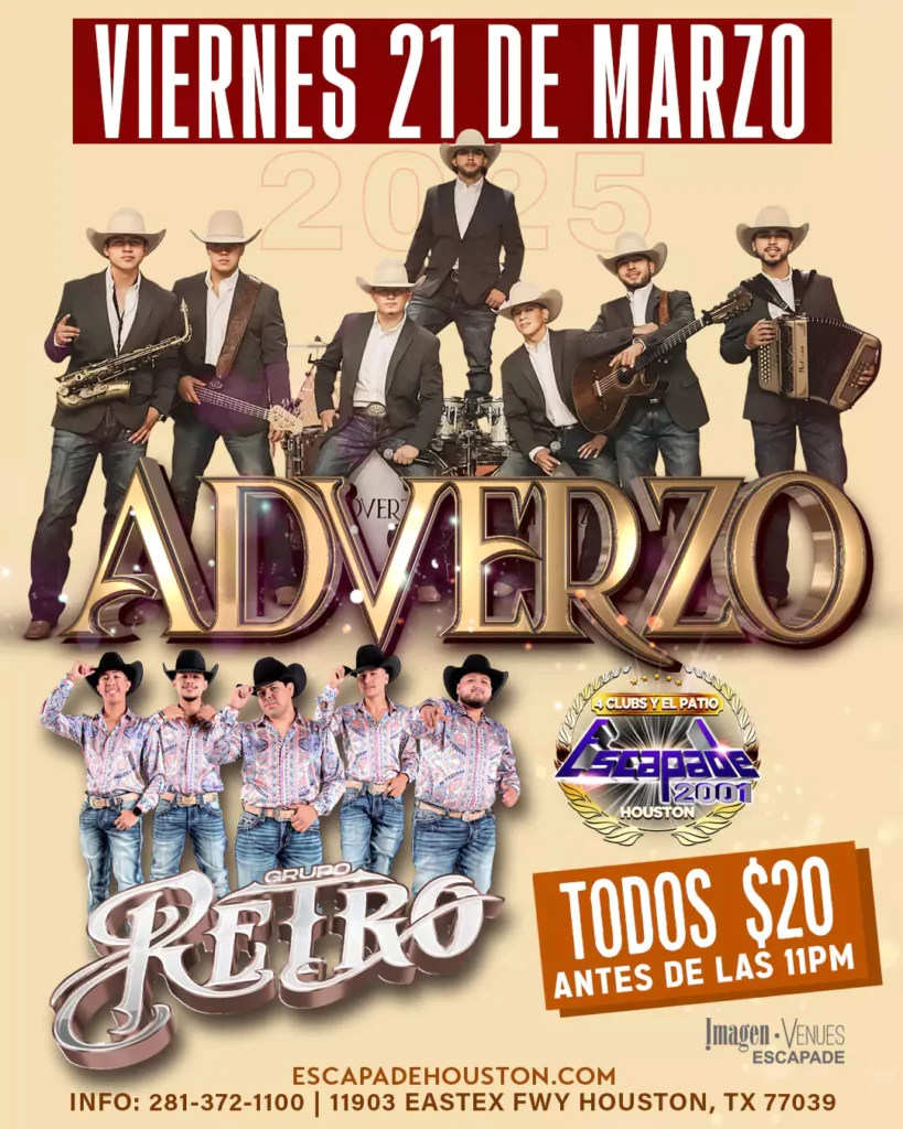 Eventos en Escapade 2001 | Nightclub #1 en Houston