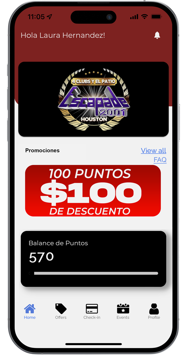 Nightclub en Houston | Escapade 2001 - Música en Vivo y 4 Clubs